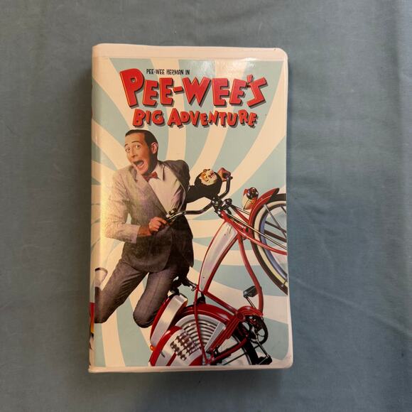 PeeWee | Media | Pee Wees Big Adventure Vhs Warner Bros 985 Clamshell ...